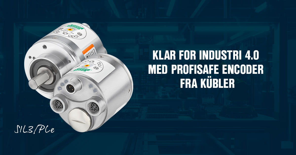 Kübler’s første SIL3 sertifiserte PROFIsafe encoder I OEM Automatic