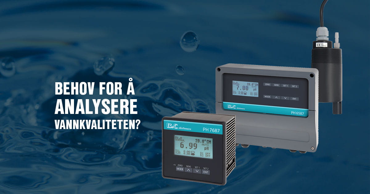 Behov for å måle vannkvalitet? I OEM Automatic